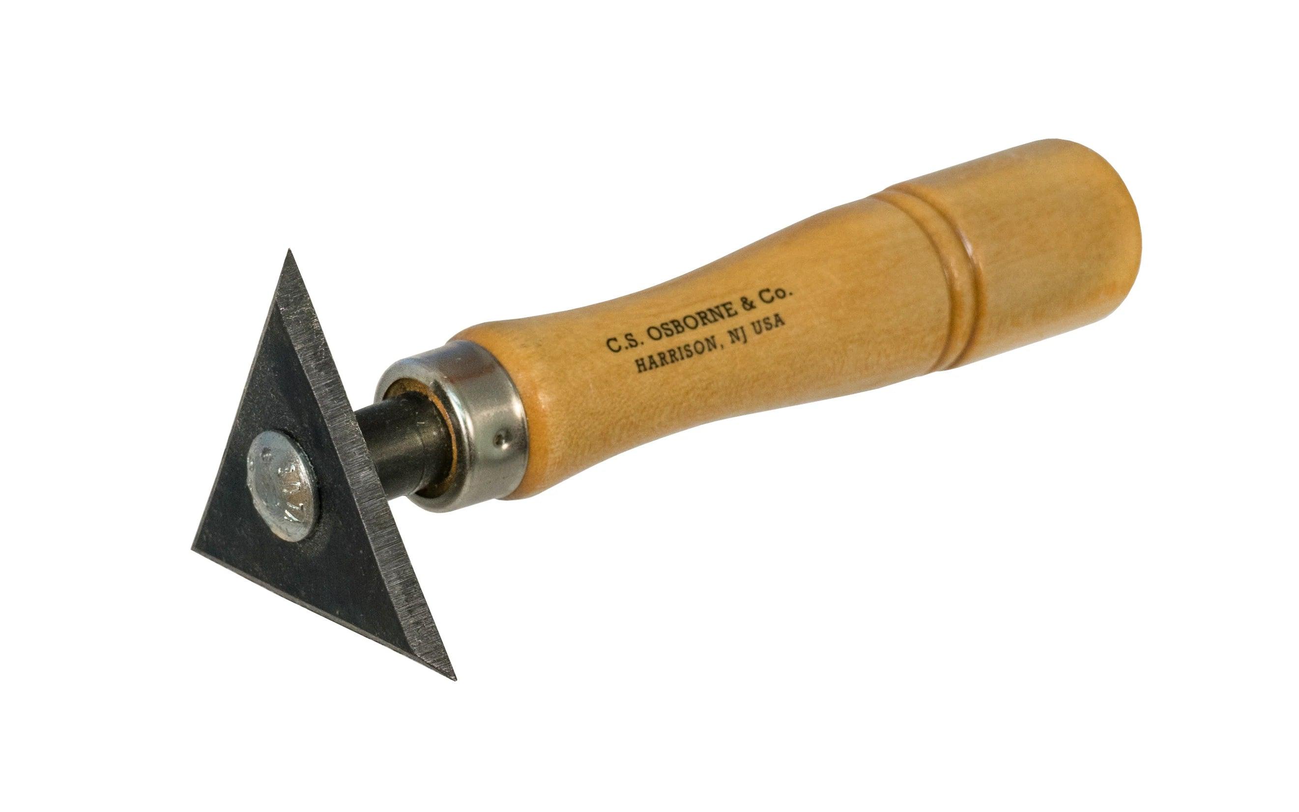Osborne Triangle Wood Scraper – Craftsman Supply
